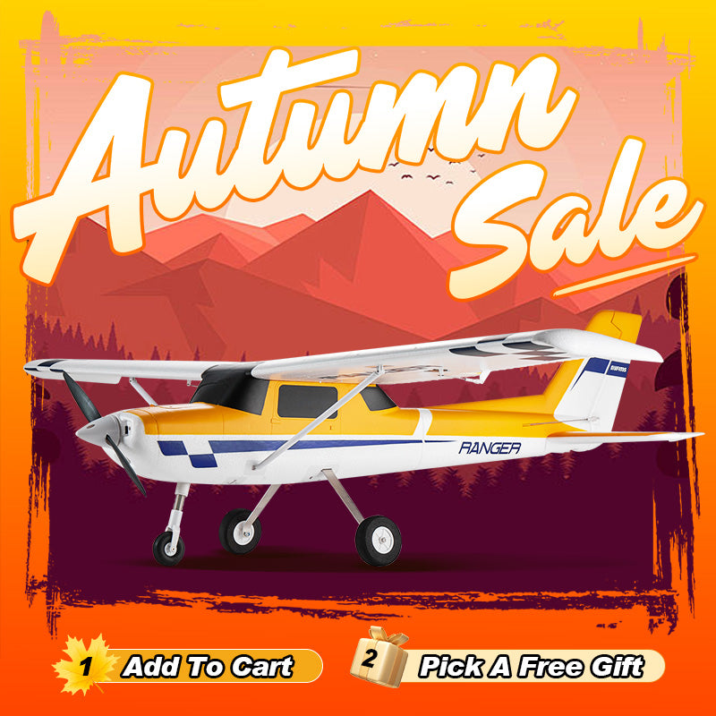 1220mm Ranger EP RC Airplane | RTF/PNP with Reflex V2 Tech