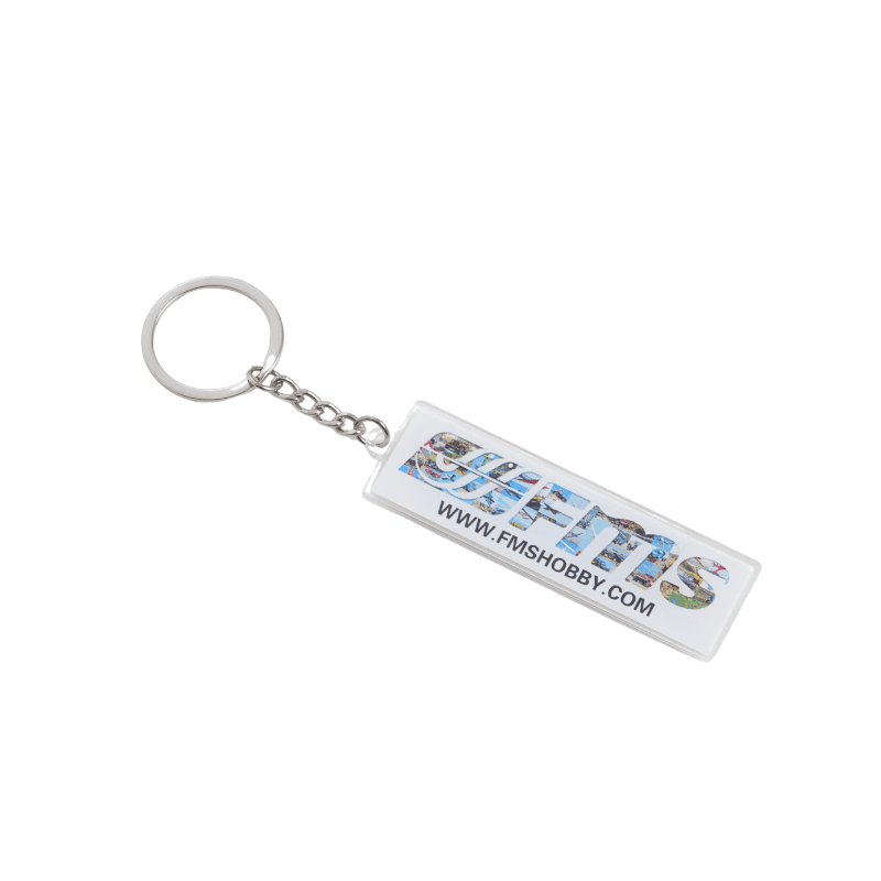 Personalize Your Keys | FMS Acrylic Logo Keychain Accessory
