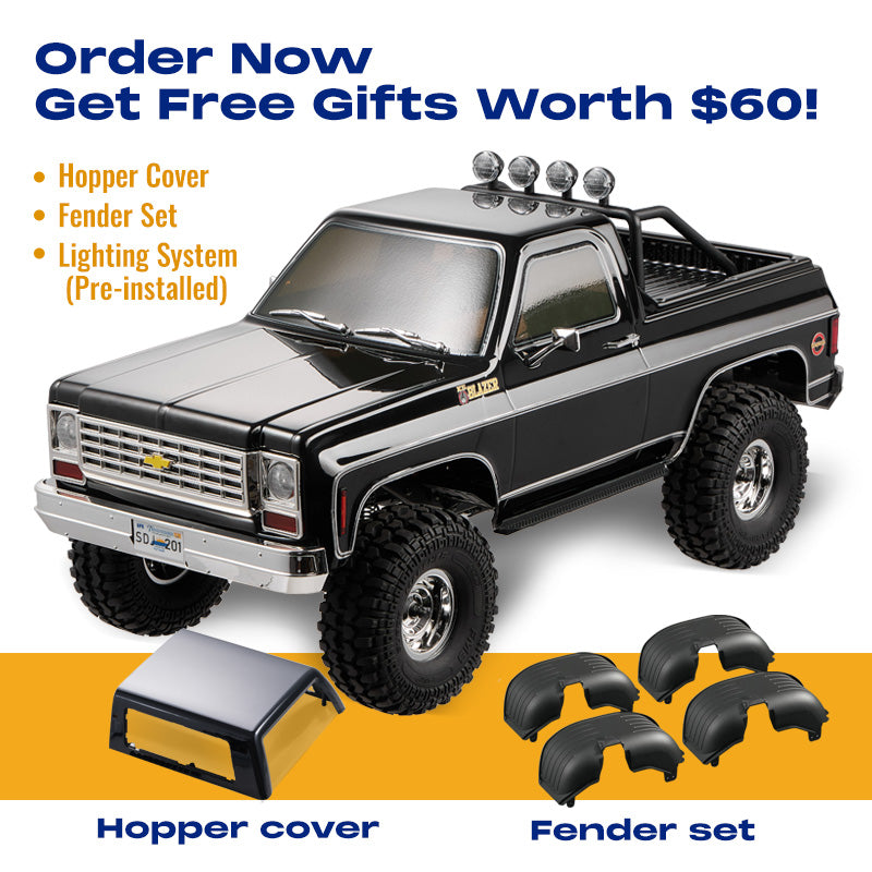 1/10 Scale RC K5 Blazer RS | Realistic Upgraded Fun