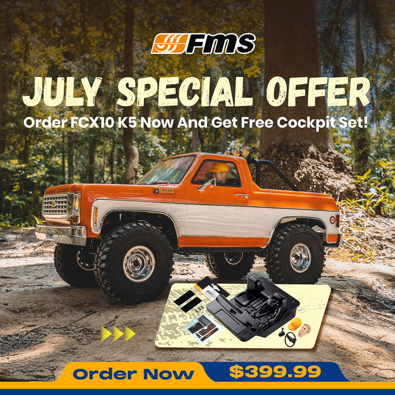 FMS 1:10 FCX10 Chevrolet K5 Blazer RS