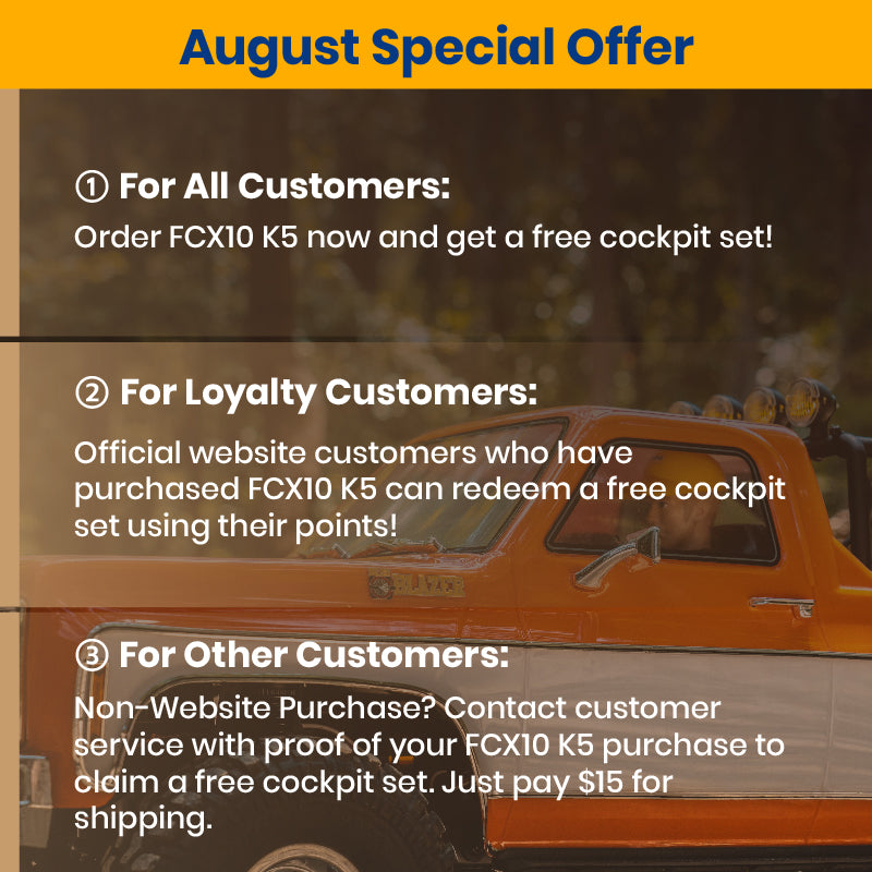 FMS 1:10 FCX10 Chevrolet K5 Blazer RS – FMS Model