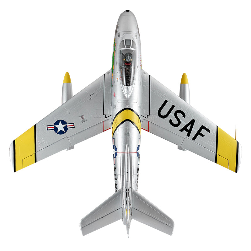 F-86 Sabre EDF Jet 80mm | PNP RC Airplane for Aerial Thrills