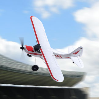 500mm PA-18 Super Cub RTF | Micro RC Plane for Beginners | FMS Hobby