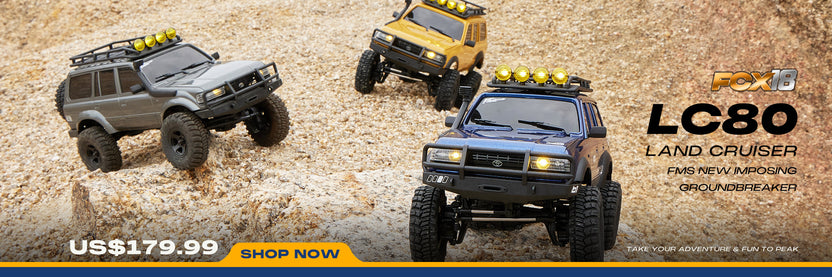 FCX Series RC Cars | Unmatched Realism & Performance – FMS Model