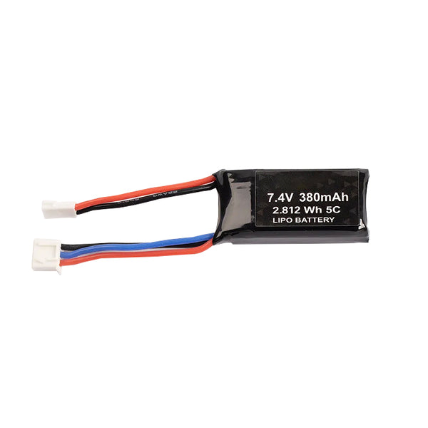 2S 7.4V 380mAh LIPO Battery | High Capacity RC Powerhouse | FMS Hobby