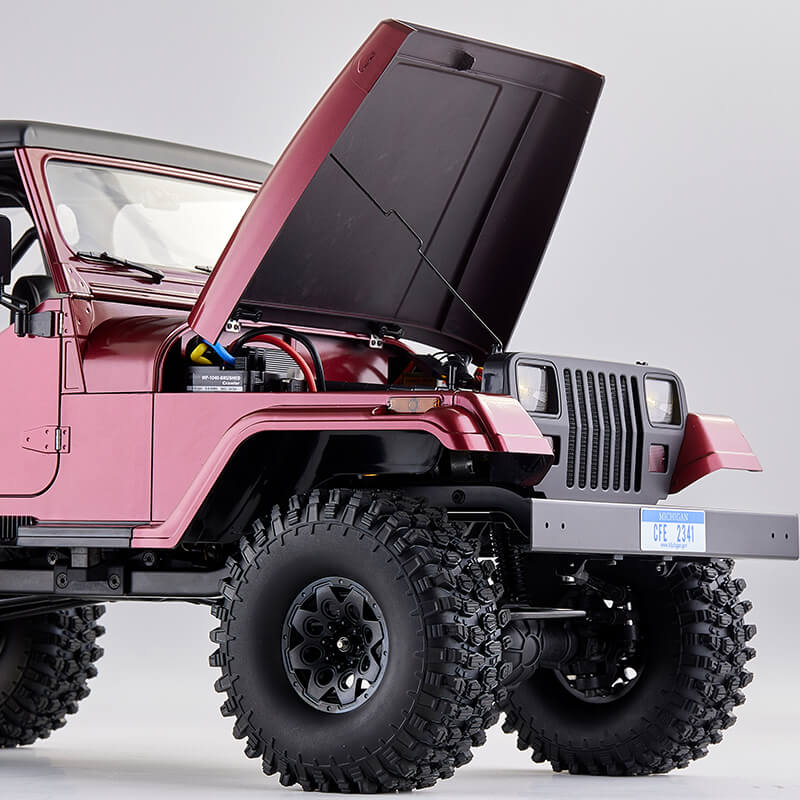 ROCHOBBY 1:10 Mashigan RC Rock Crawler RS Red 4WD